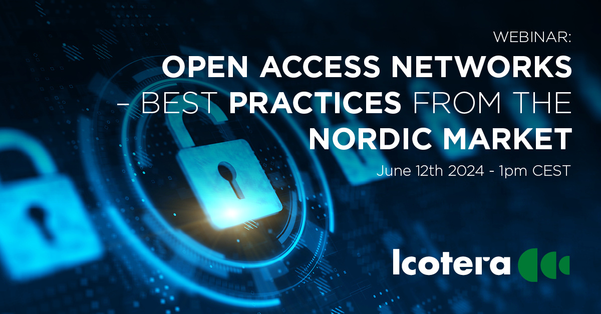 Webinar: Open access networks - best practices from the Nordic market